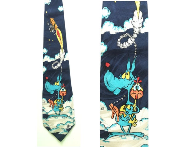 1993 Lupo Alberto Italian Comic Book Tie | Vintage Lu… - Gem