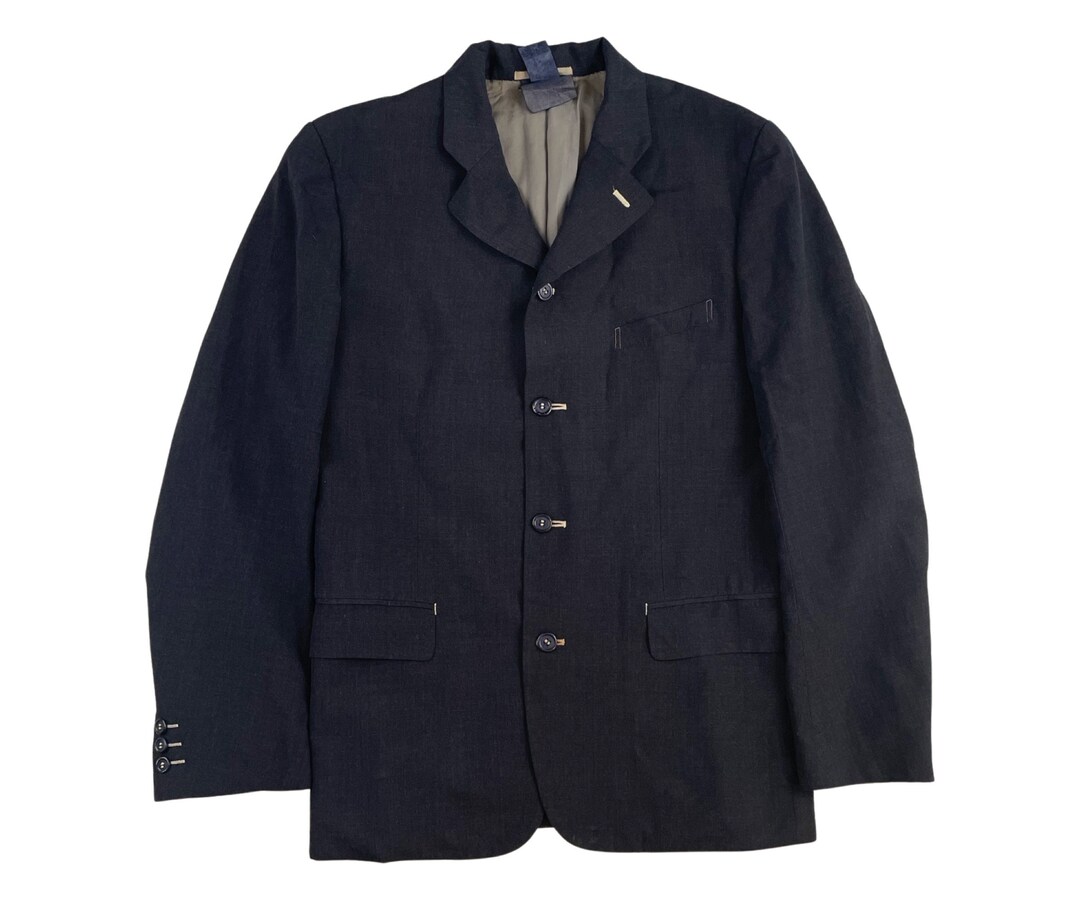 Vintage Navy Blue Nautical Style Blazer Mens Size 40 Medium, Preppy ...