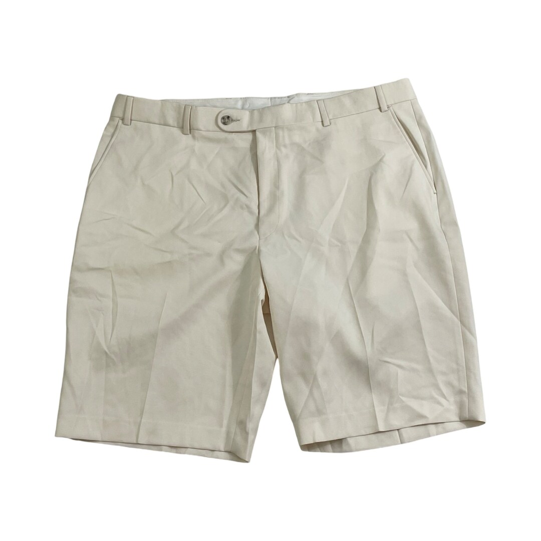 Vintage Mens off White Shorts, Waist Size 40 Shorts, 90s Classic Preppy ...