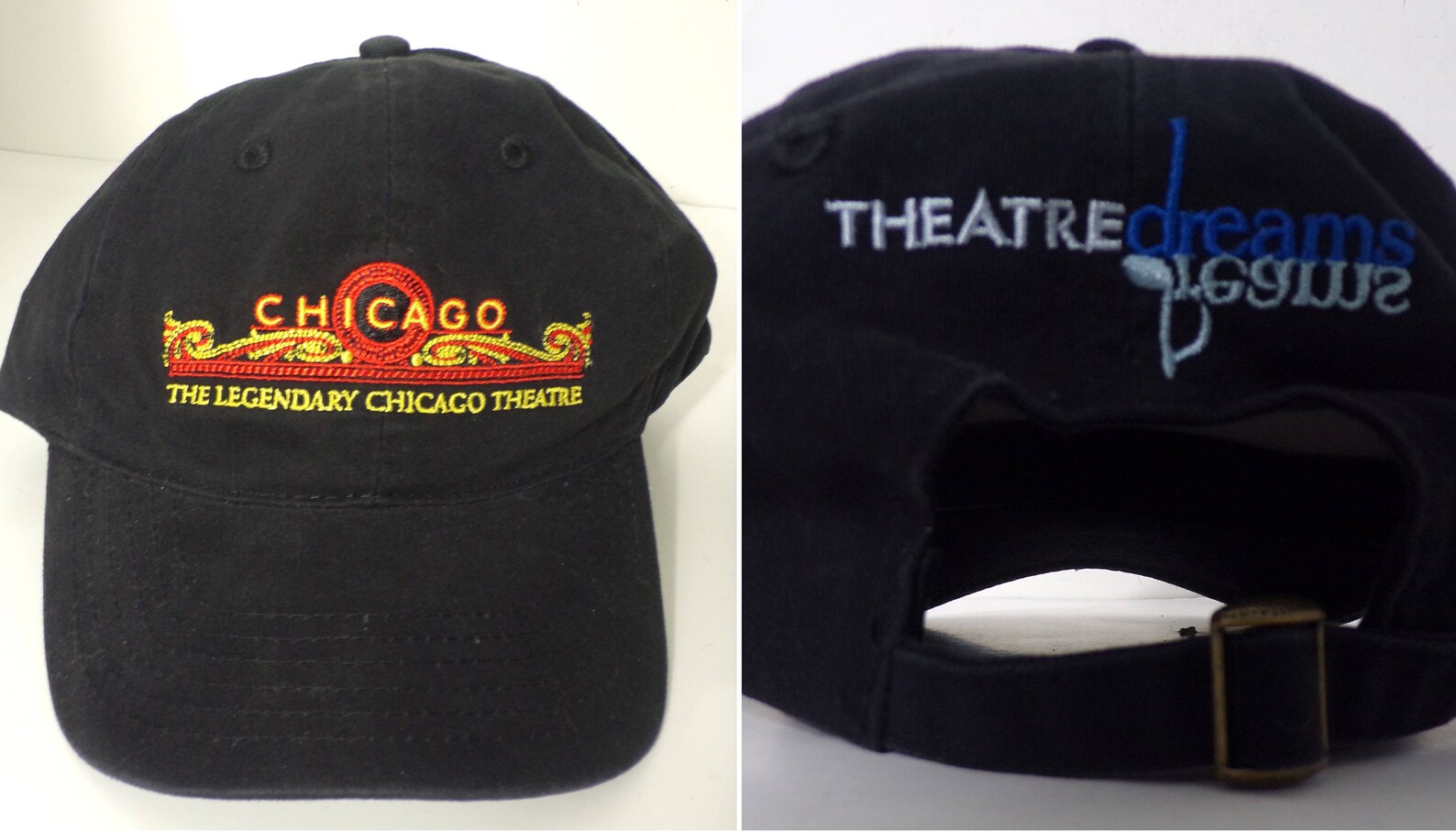 Vintage Chicago Theatre Baseball Hat, 90s Chicago Theatre Dreams Hat ...