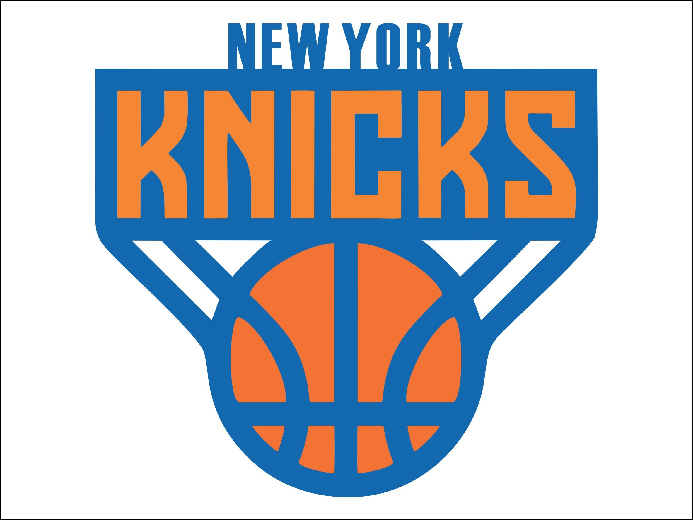 NEW YORK KNICKS svg nba basketball bundle clipart stencil | Etsy