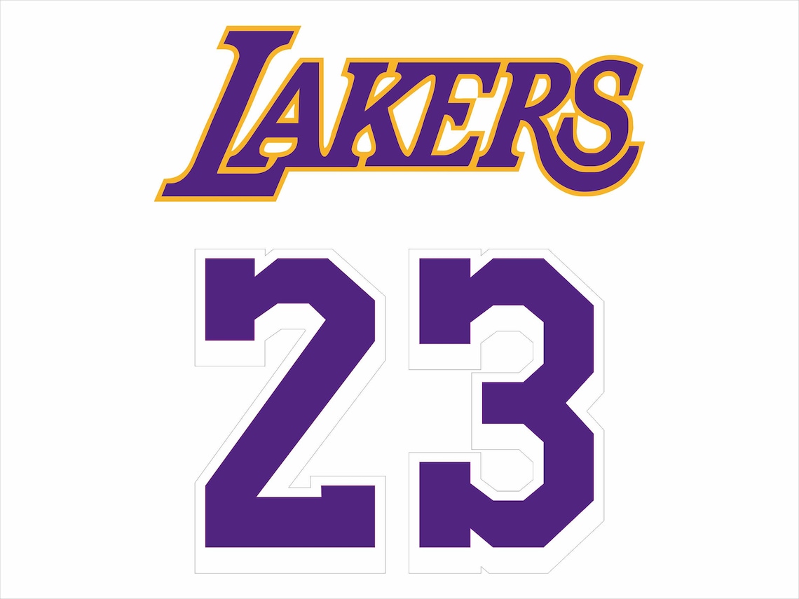 LEBRON JAMES SVG clipart star basketball 23 vector angeles | Etsy