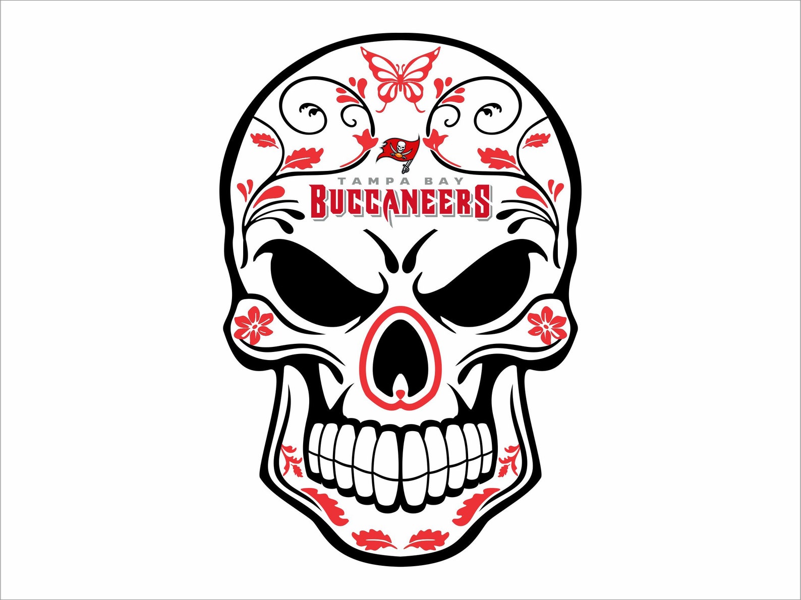 TAMPA BAY BUCCANEERS svg nfl football bundle clipart stencil | Etsy