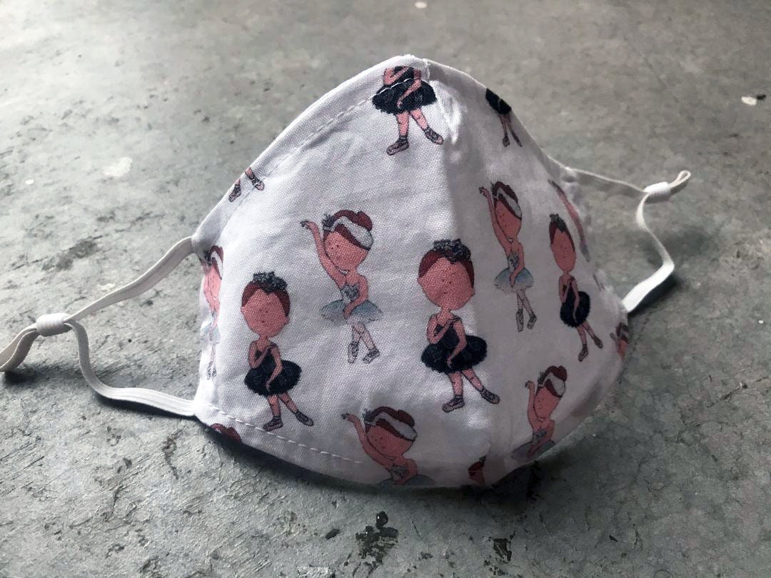 Ballet Face Mask for Kids, Swan Lake Face Mask, Odette Odille Face Mask ...