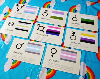 Gender Identity Stickers - Etsy