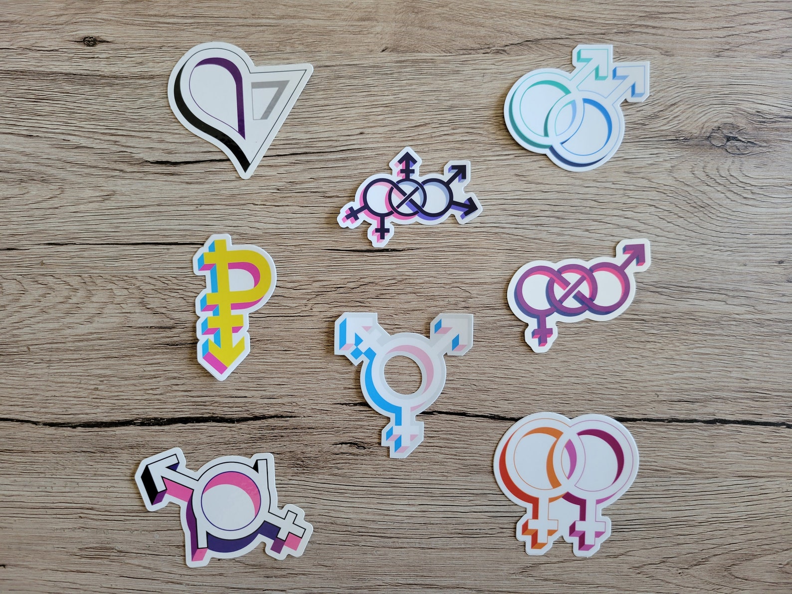 Omnisexual Pride Symbol Sticker - Etsy