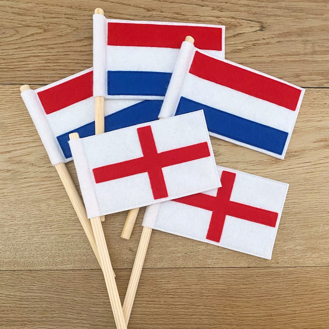 Felt World Flags, World Cup Decor, Party Supplies, Football Flags ...