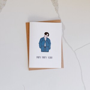 BTS Jungkook - Dynamite - Birthday Card With Envelope - K-pop Greeting ...