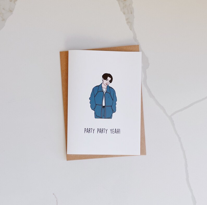 BTS Jungkook - Dynamite - Birthday Card With Envelope - K-pop Greeting ...