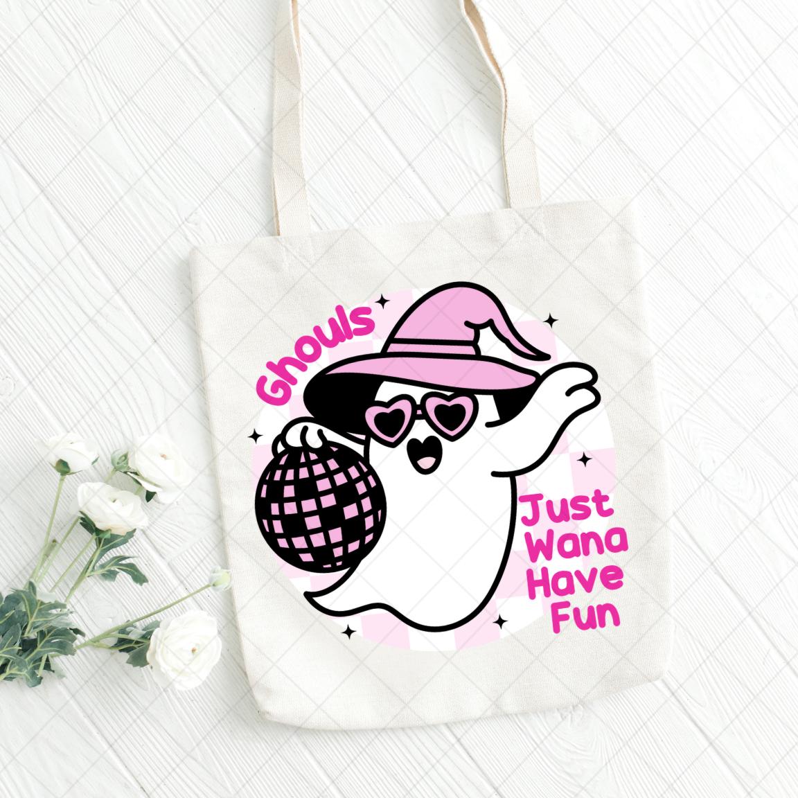 Ghost Png, Ghouls Just Wana Have Fun, Funny Ghost Design, Sublimation ...