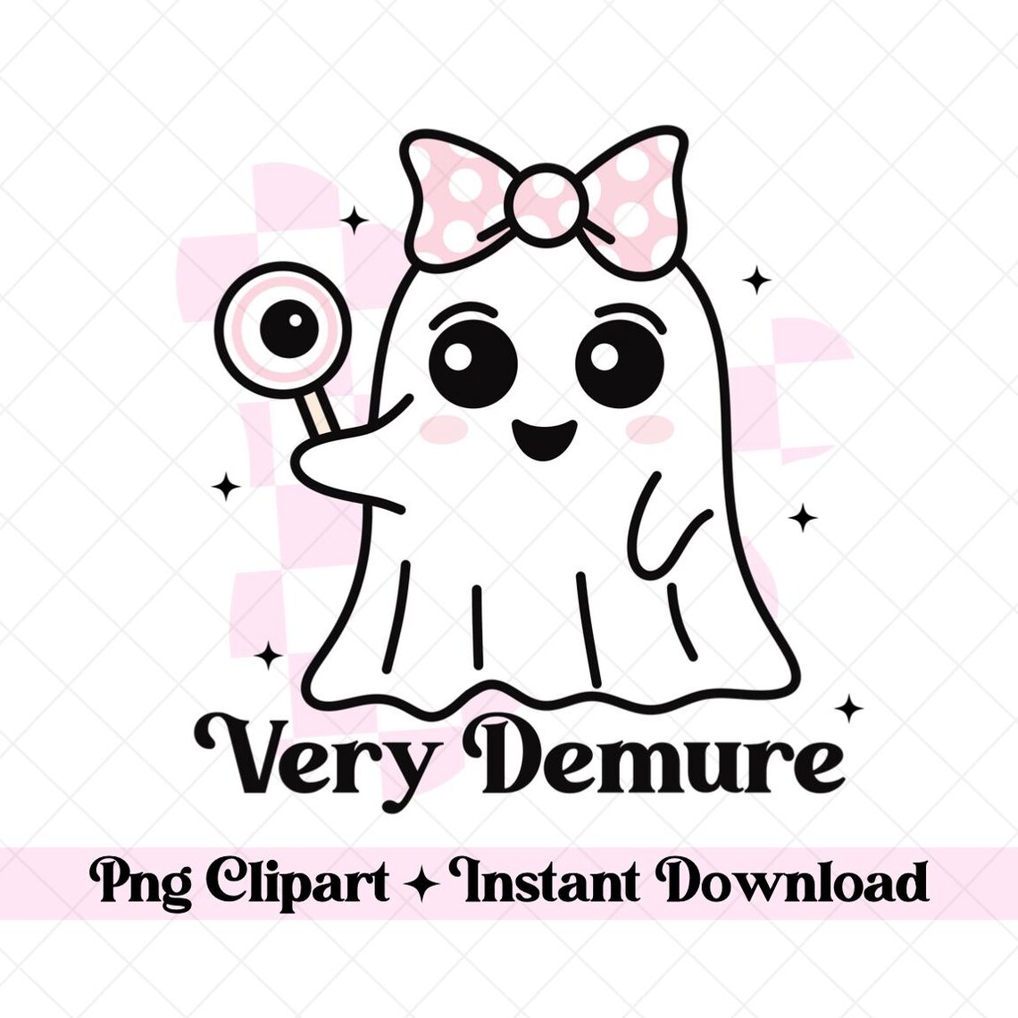 Ghost Png, Very Demure, Funny Ghost Design, Sublimation Png, T-shirt ...