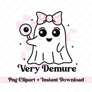 Ghost Png, Very Demure, Funny Ghost Design, Sublimation Png, T-shirt ...