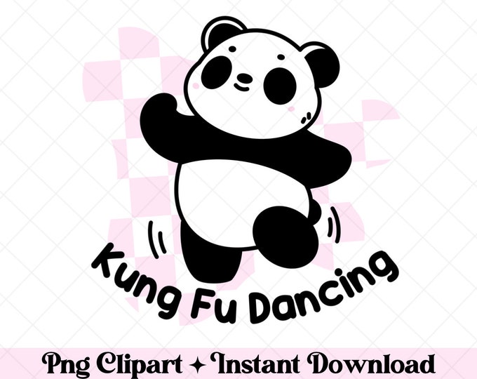 Panda Png, Kung Fu Dancing, Sublimation Designs, Panda Clipart, Clipart ...