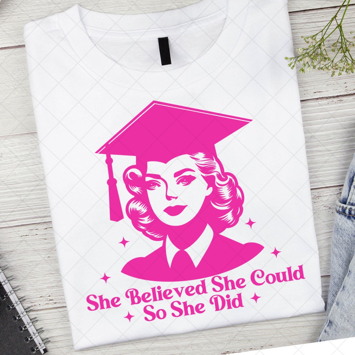 Graduation Clipart, Retro 1950’s Housewife Clipart, Sublimation Png ...
