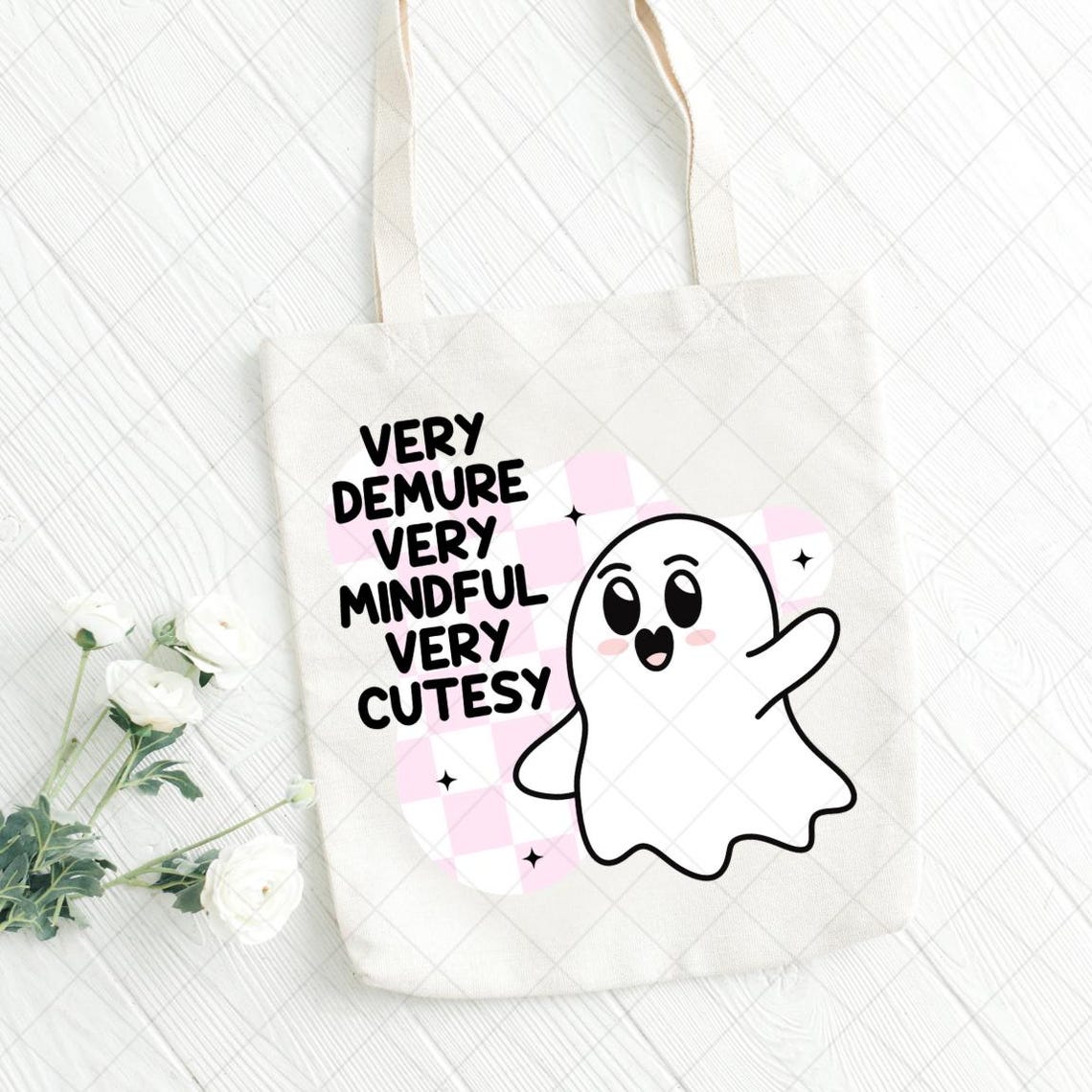 Ghost Png, Very Demure, Funny Ghost Design, Sublimation Png, T-shirt ...