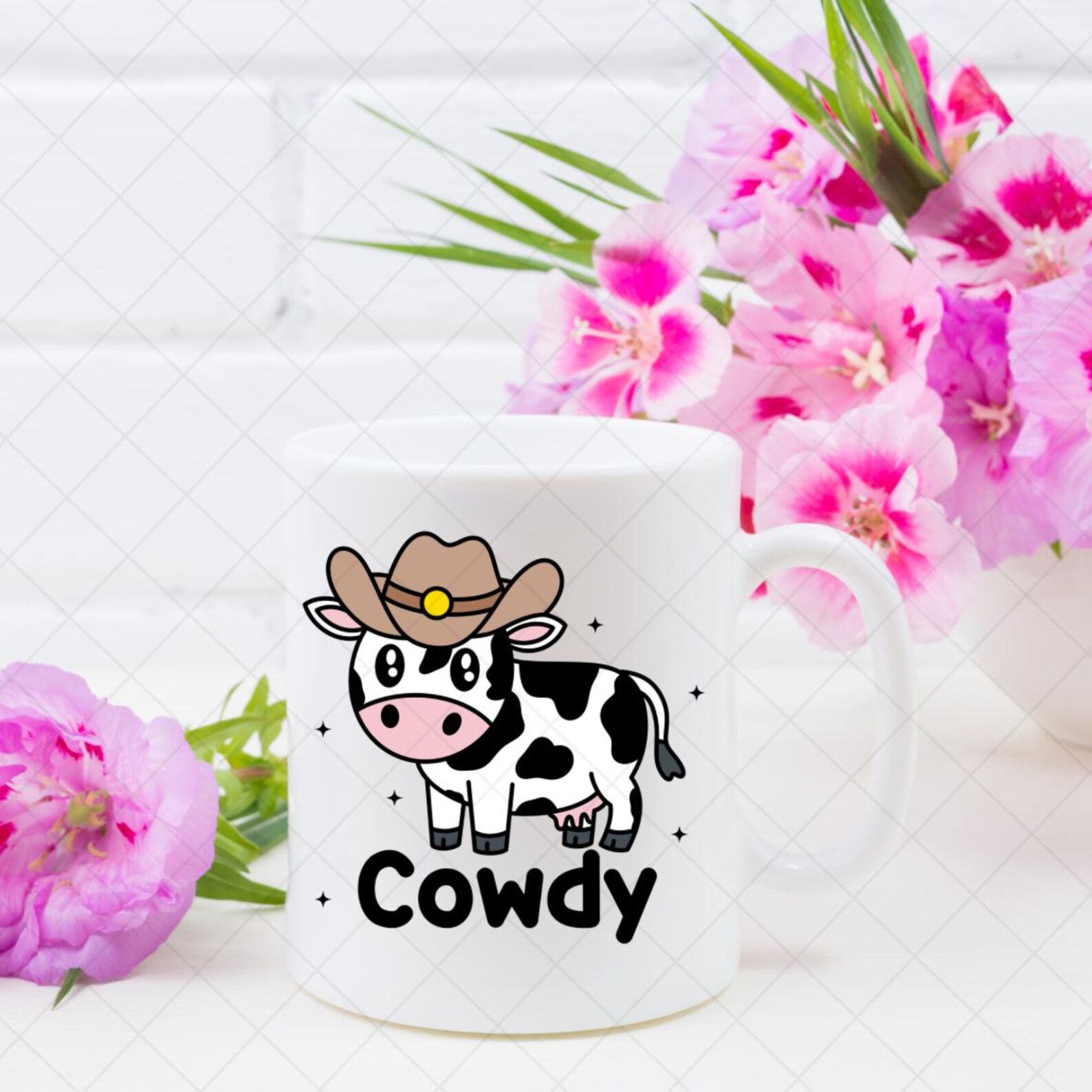 Cowdy Clipart, Funny Cow Design, Sublimation Png, T-shirt Designs ...