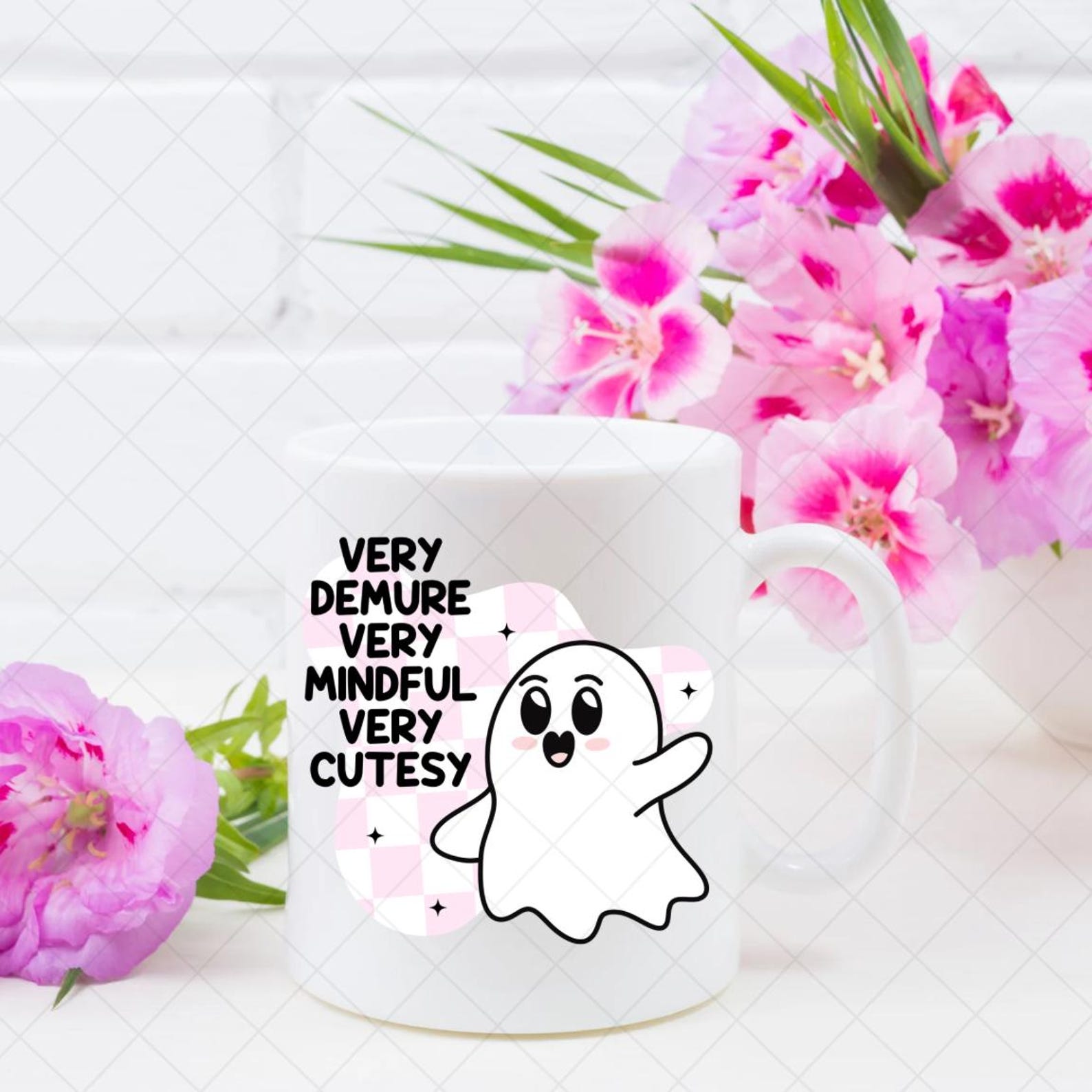 Ghost Png, Very Demure, Funny Ghost Design, Sublimation Png, T-shirt ...