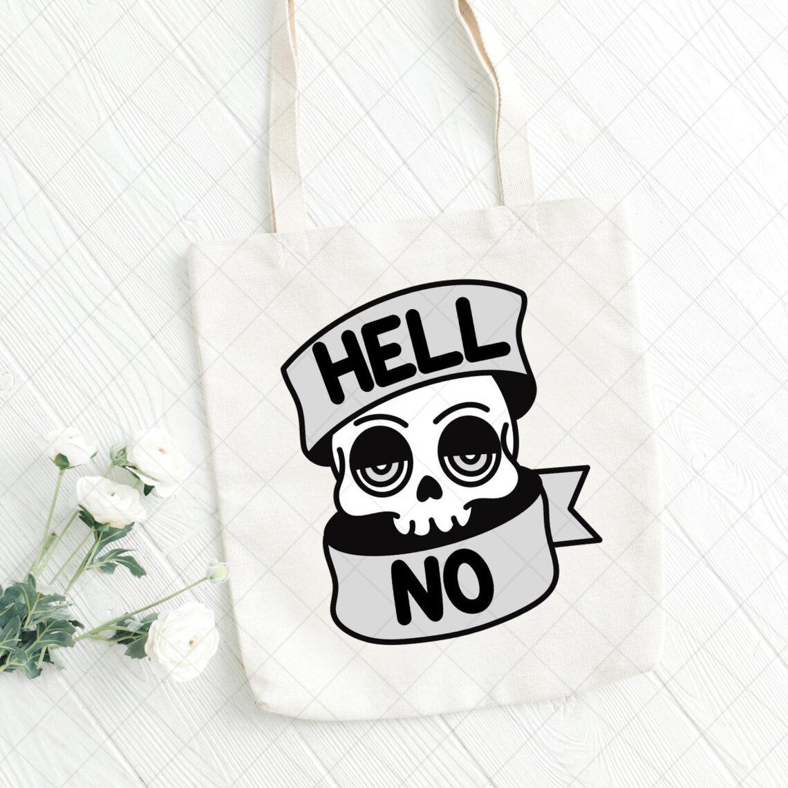 Skull Png, Skeleton Clipart, Hell No Png, Funny Skull Design ...