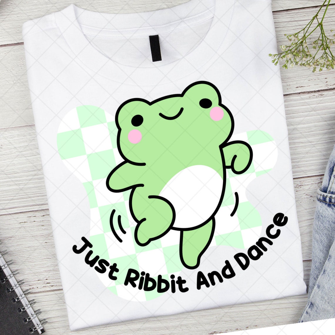 Frog Png, Just Ribbit and Dance, Sublimation Designs, Frog Clipart ...