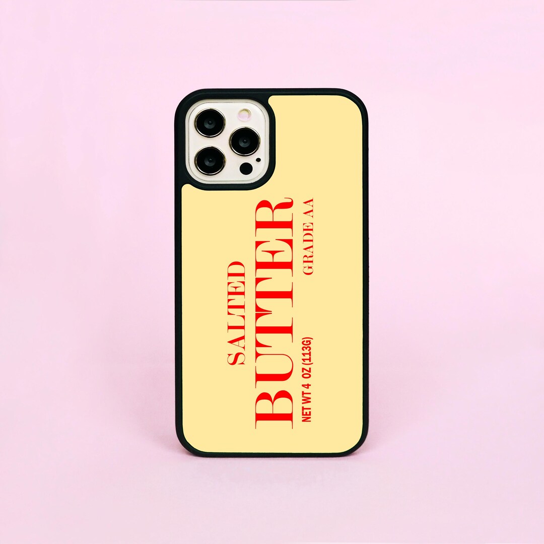 Salted Butter Block Design Food Phone Case/cover for iPhone 7 11 12 13 ...