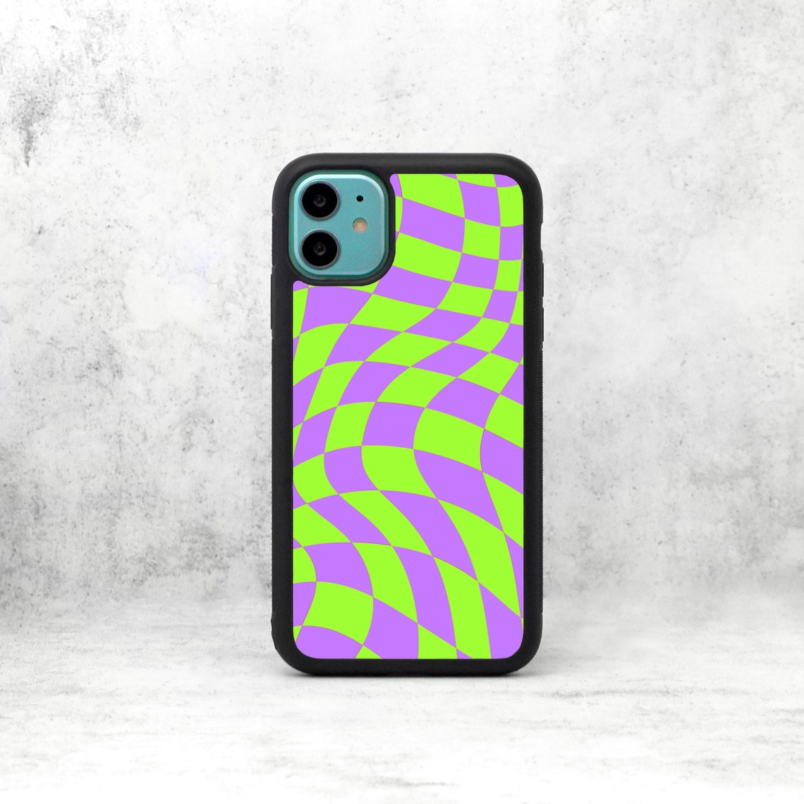 Wavy Checkered Checkerboard Checkers Phone Case/cover for - Etsy UK