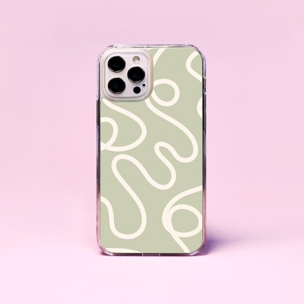Abstract Green Phone Case - Etsy