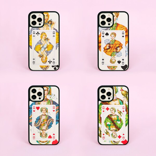 King Queen Phone Case - Etsy
