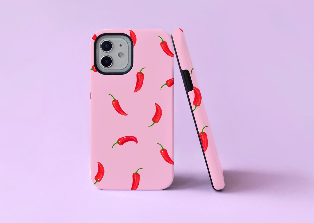 Chilli Pepper Hot Peppers Pattern 2 in 1 Tough Phone Case/cover for ...