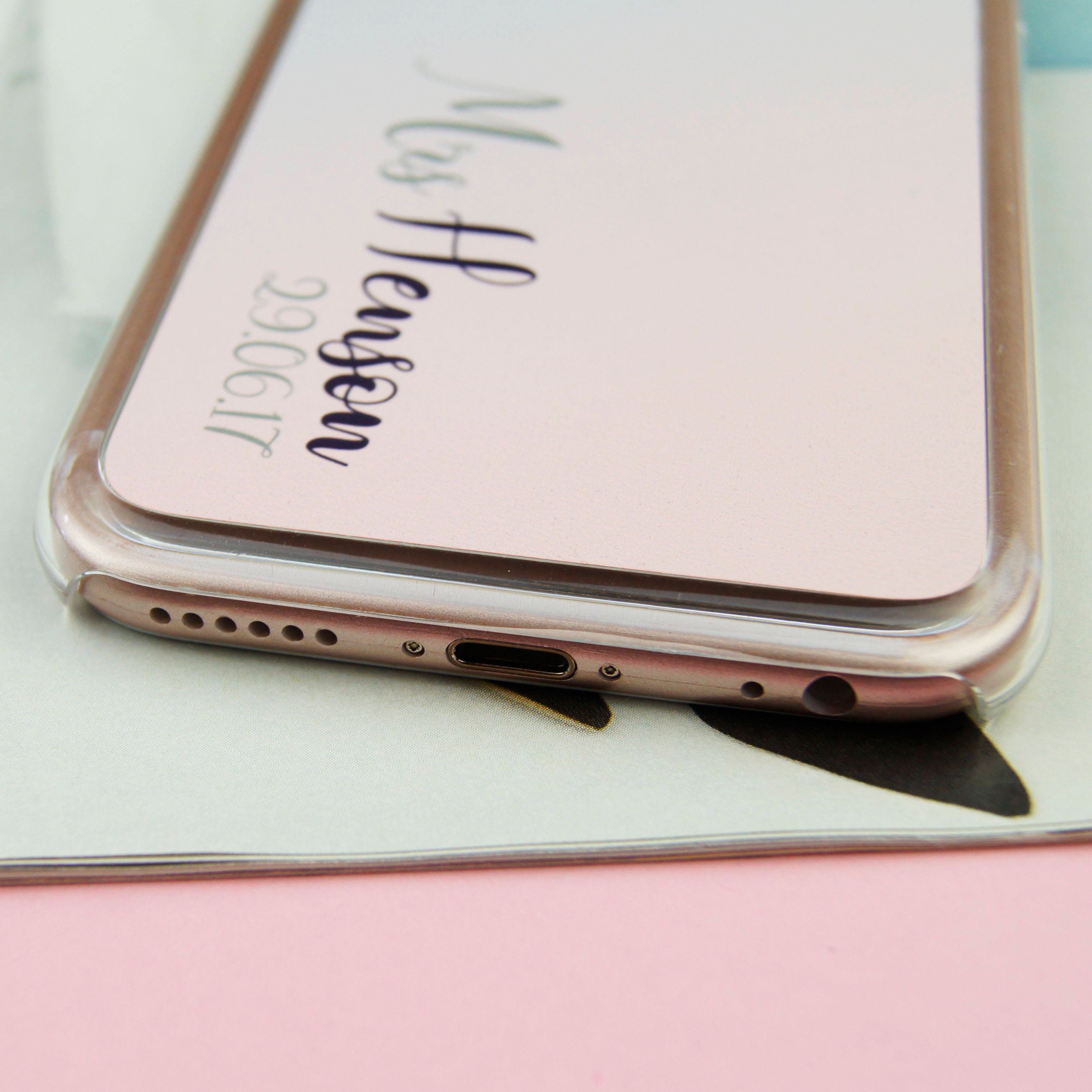 Mrs Wedding Bride Date Name Customised Personalised Phone Case - Etsy UK