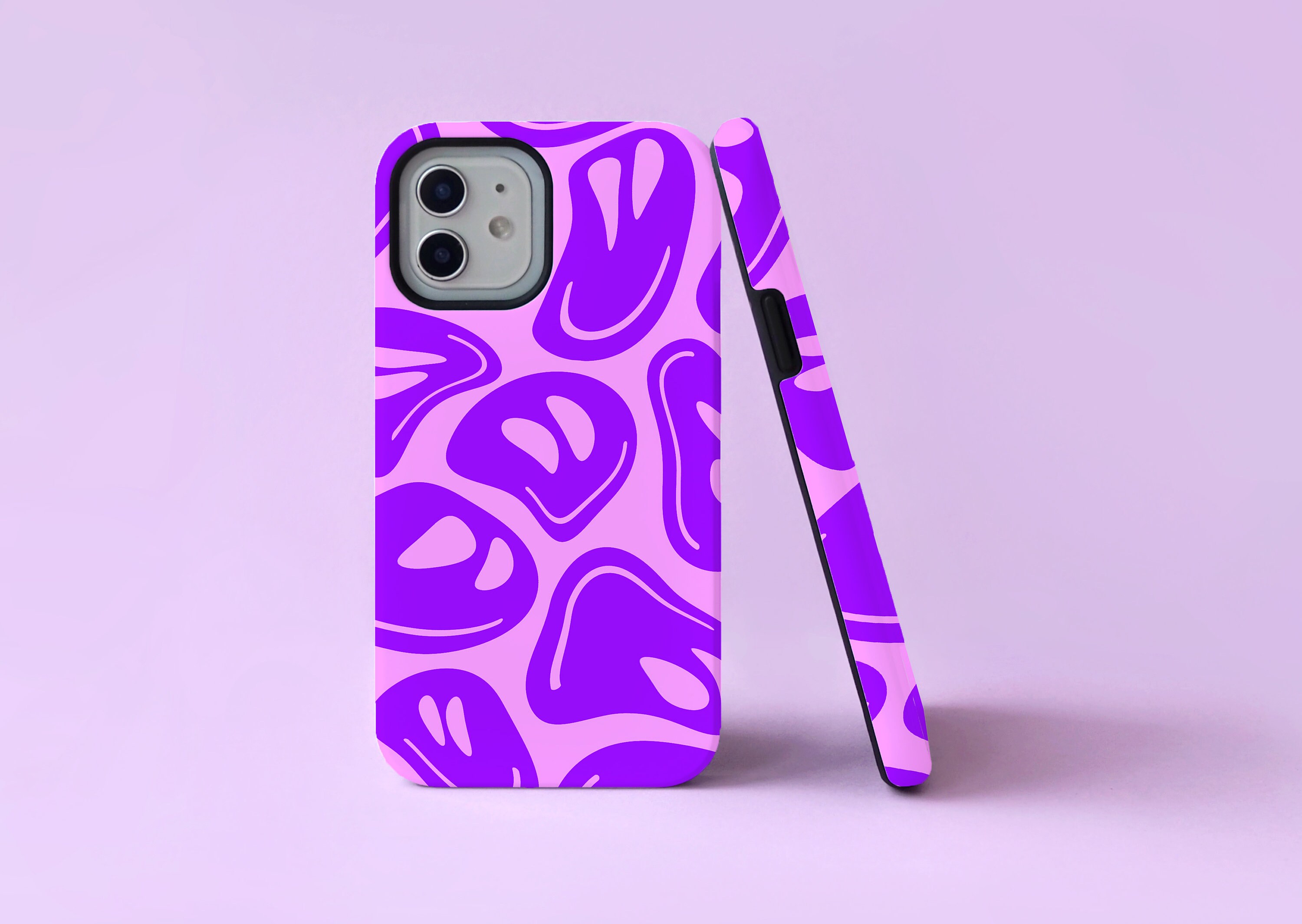 Melted Smiles Pattern 2 in 1 Dual Tough Phone Case/cover for - Etsy UK