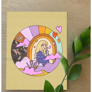 Lavender Haze Taylor Swift Retro Art Print Wall Art - Etsy
