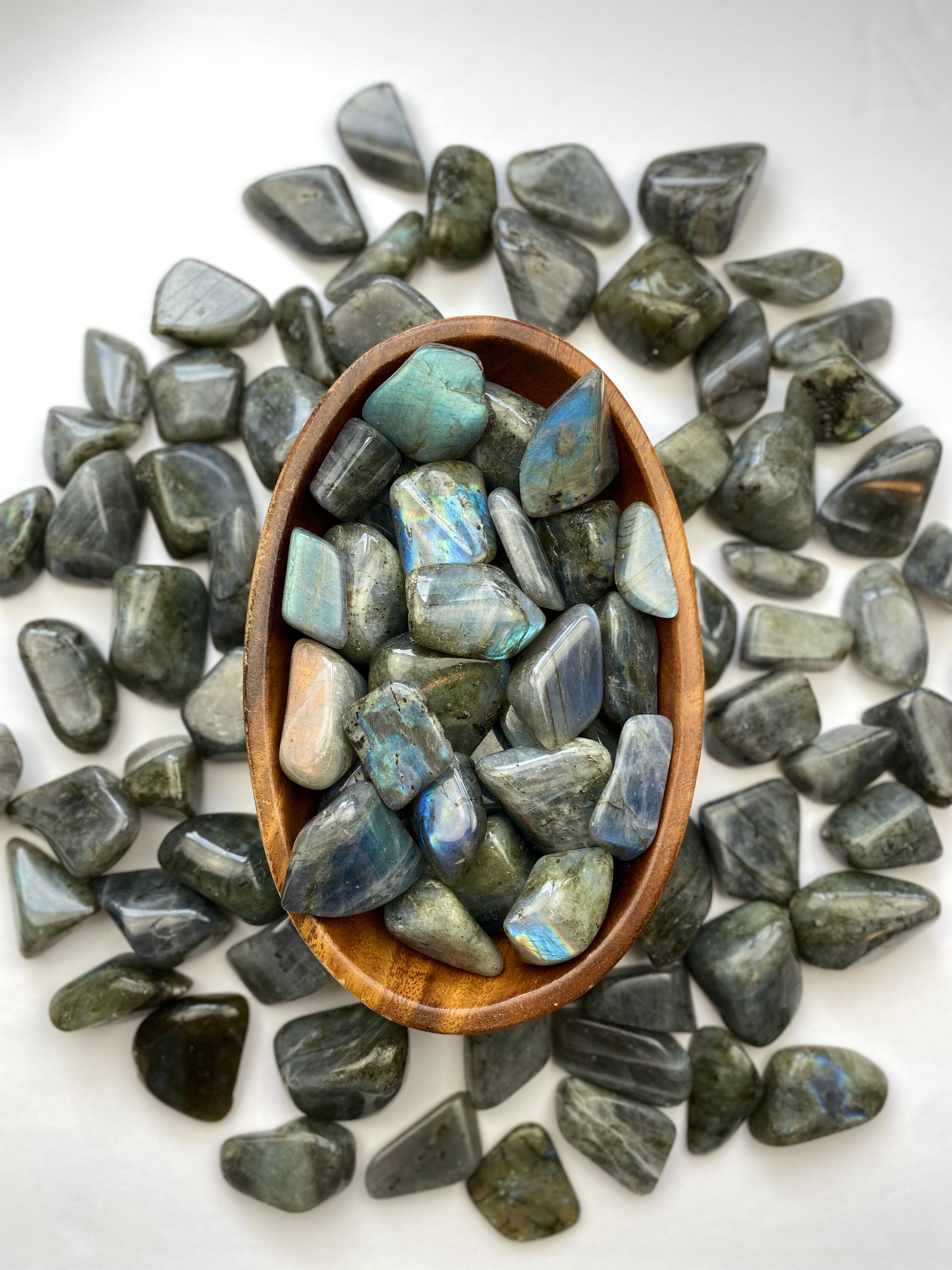 Labradorite Tumbled Stone Pocket Stone Polished - Etsy