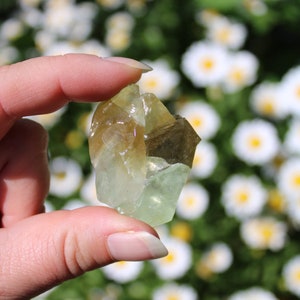 Raw Green Calcite Chunk, Natural Smooth Green Calcite Cluster - Etsy