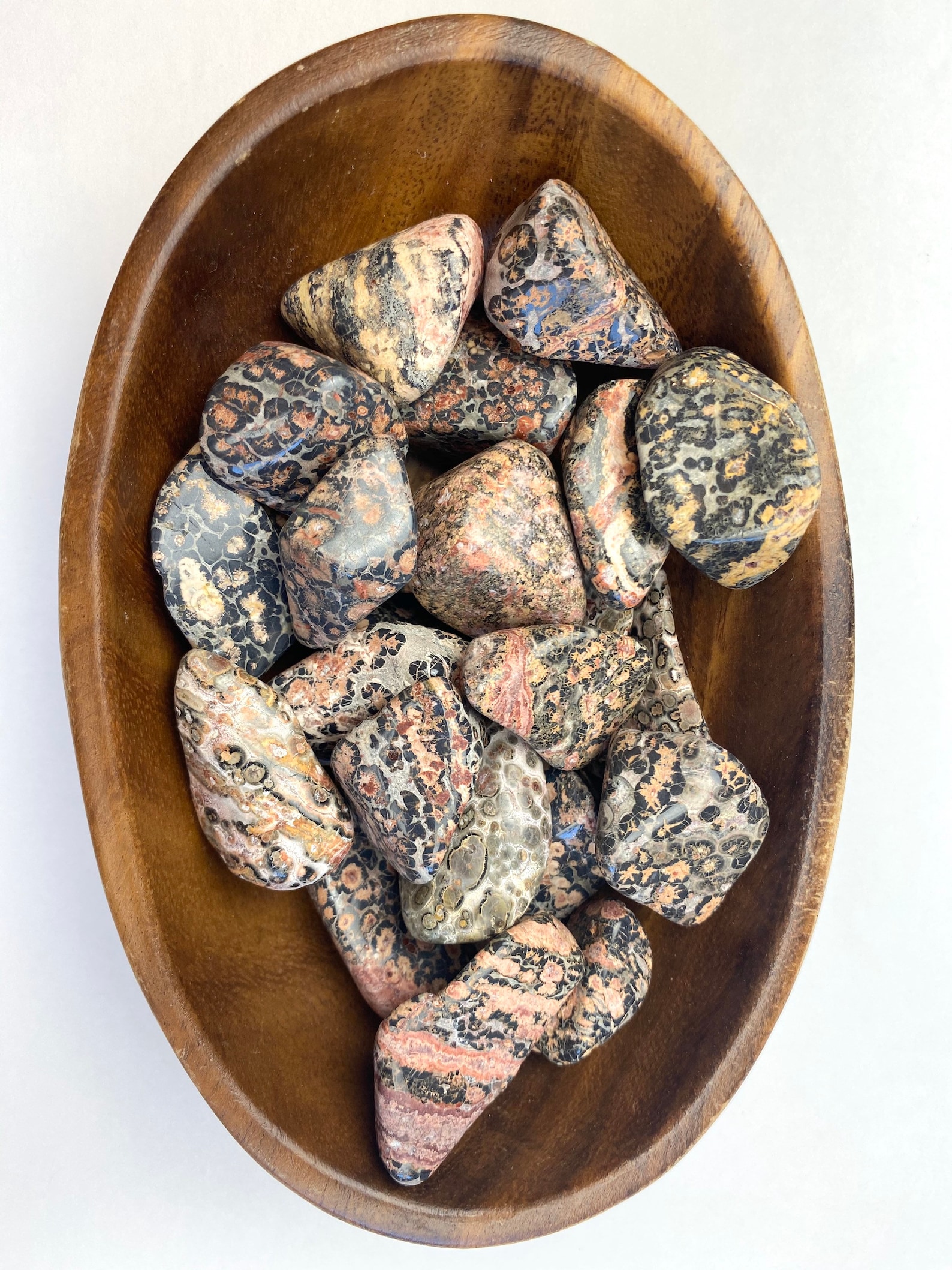 Leopard Skin Jasper Tumbled Stone Jaguar Stone Jasper - Etsy