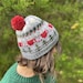 Holly Jolly Hat Pattern - Etsy