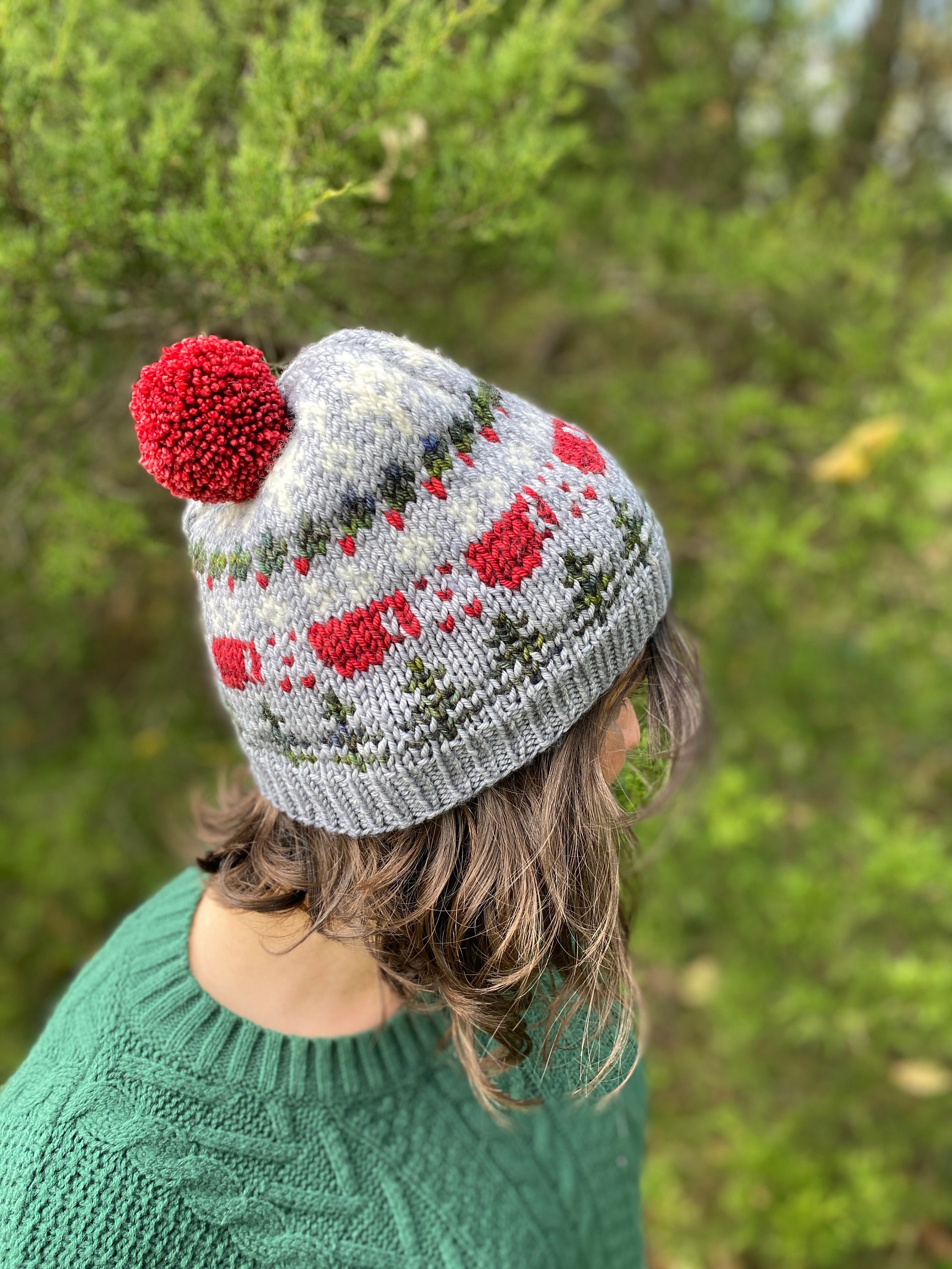 Holly Jolly Hat Pattern | Etsy