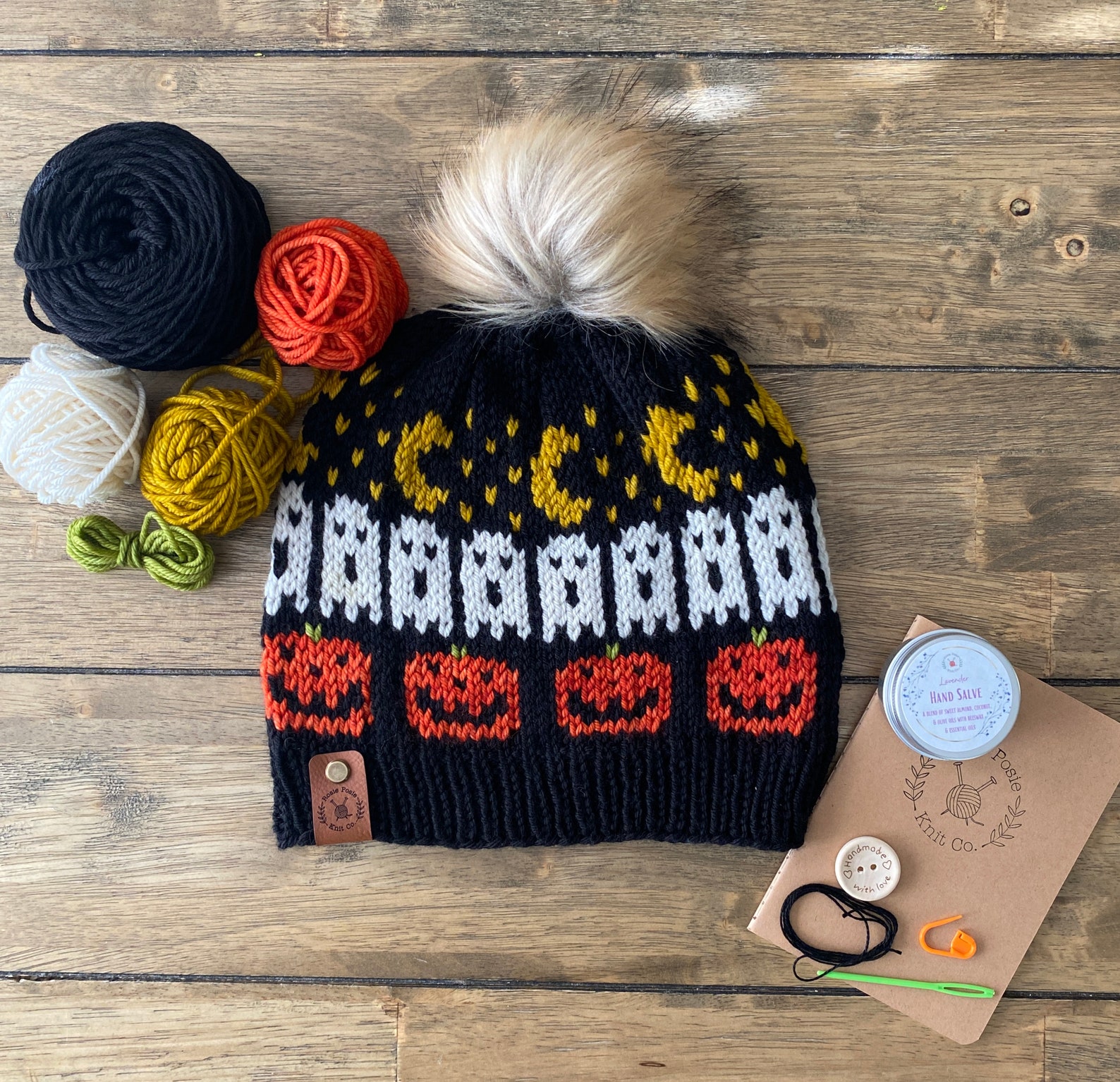 Spooky Hat Knitting Kit - Etsy