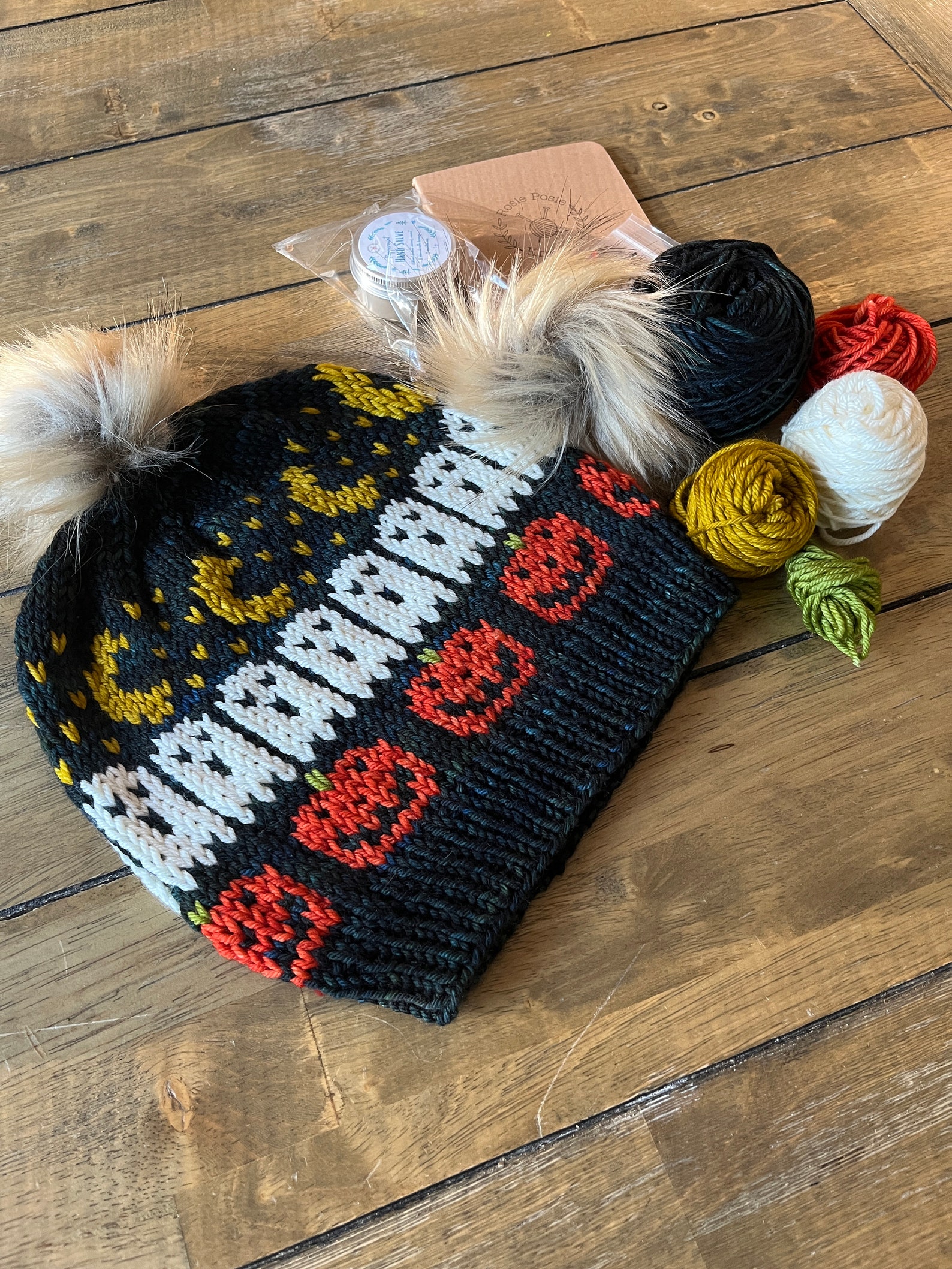Spooky Hat Knitting Kit - Etsy