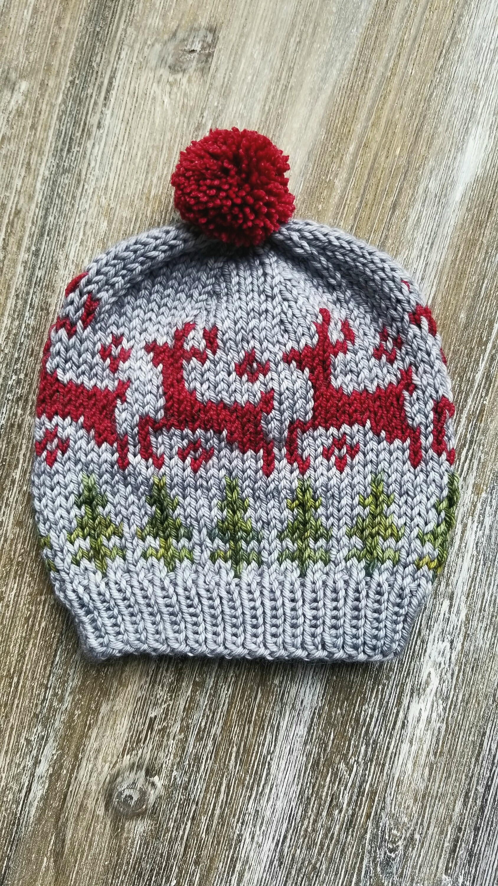 Holly Jolly Hat Pattern | Etsy