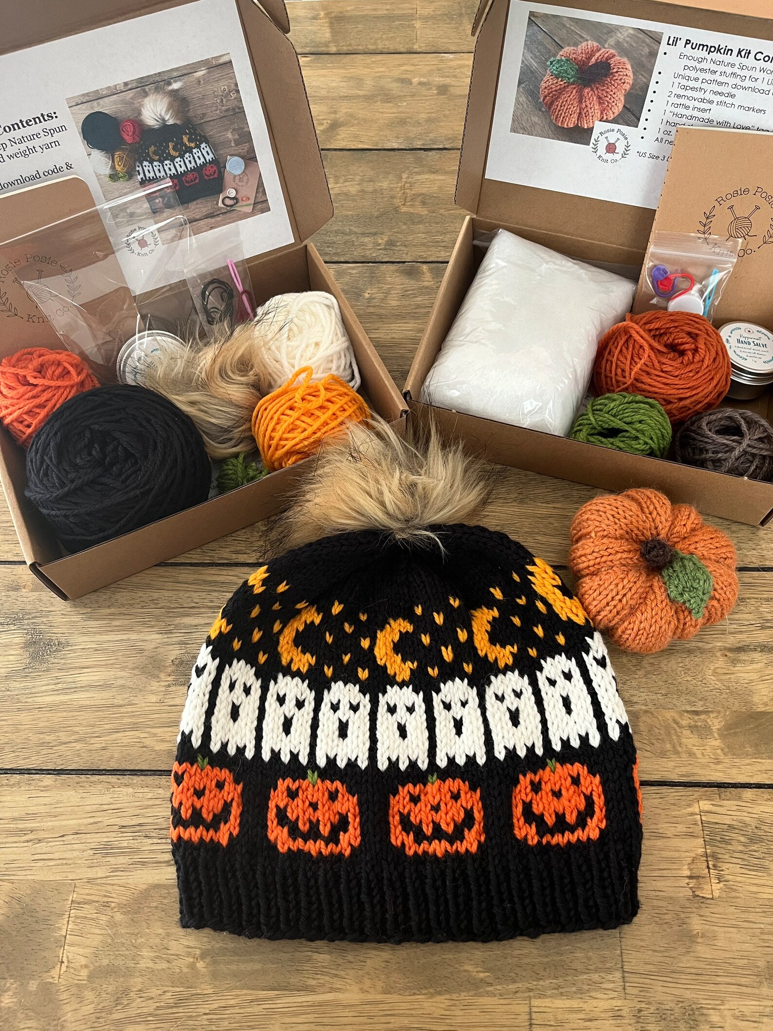 Spooky Hat Knitting Kit - Etsy