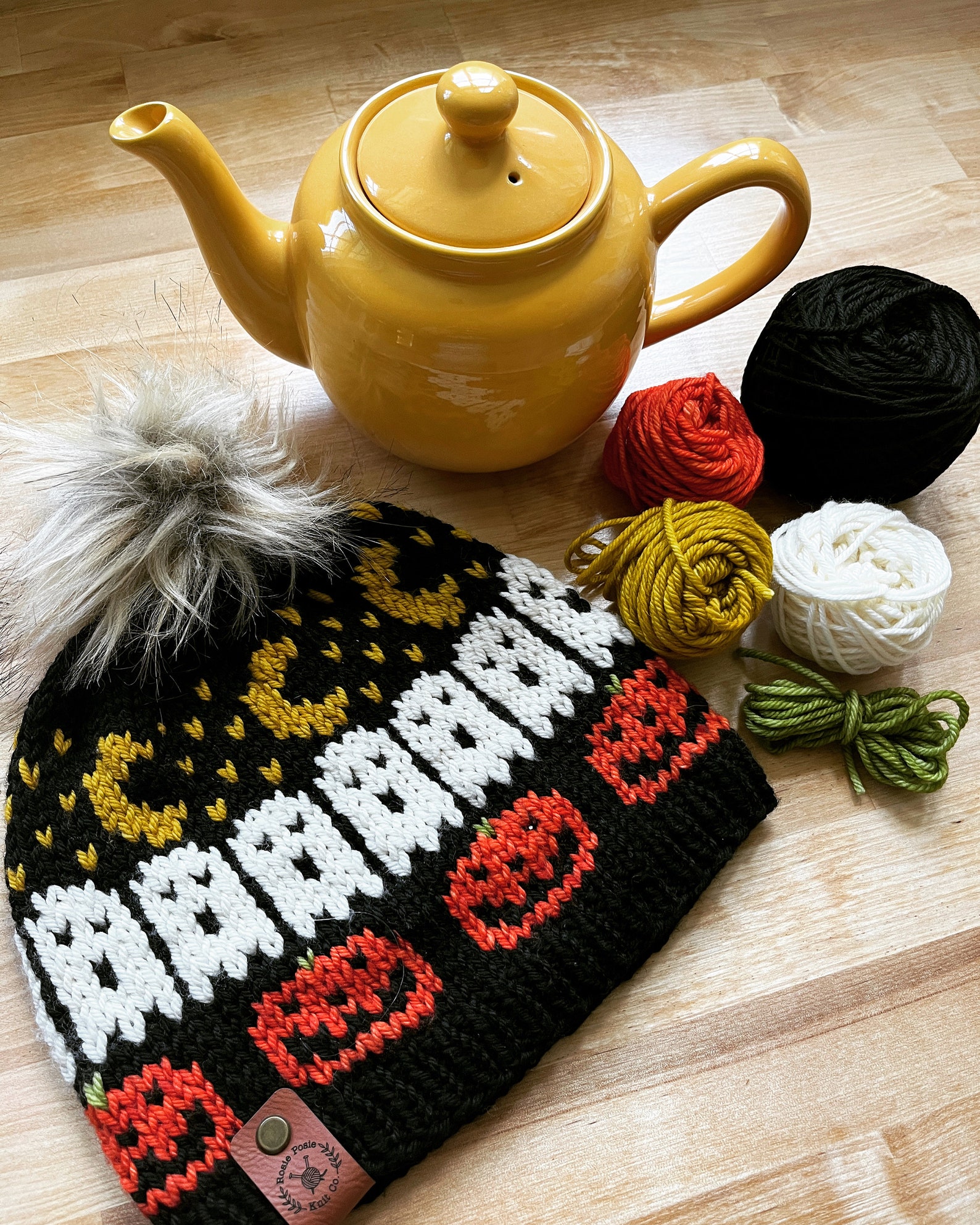 Spooky Hat Knitting Kit - Etsy