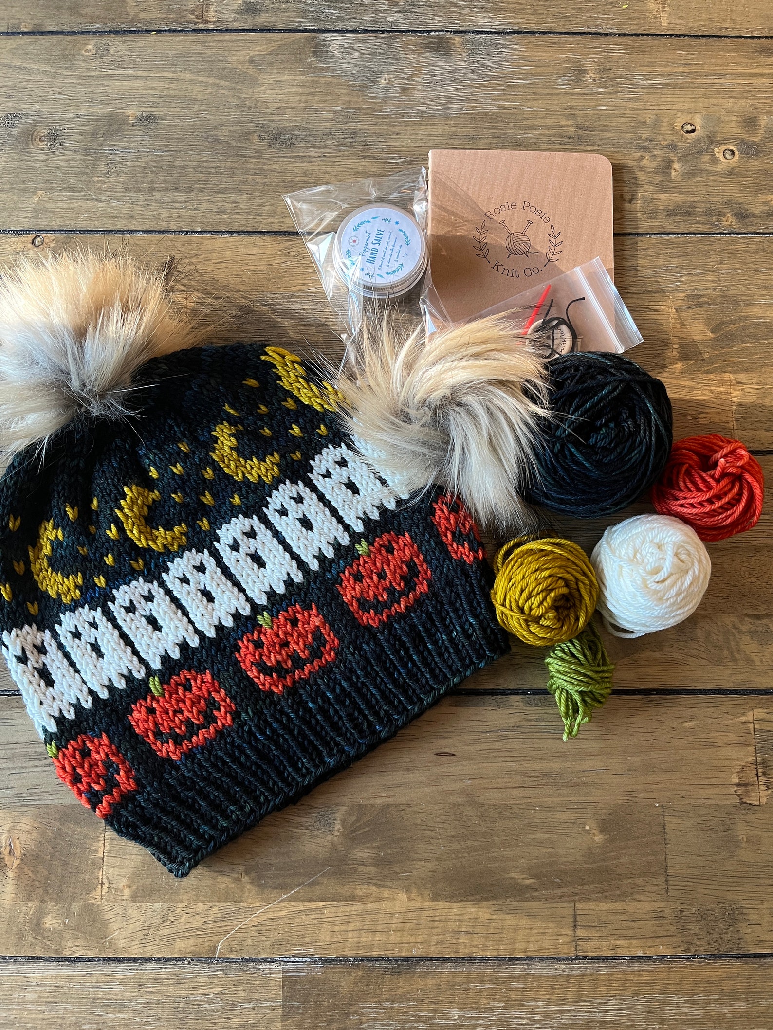 Spooky Hat Knitting Kit - Etsy