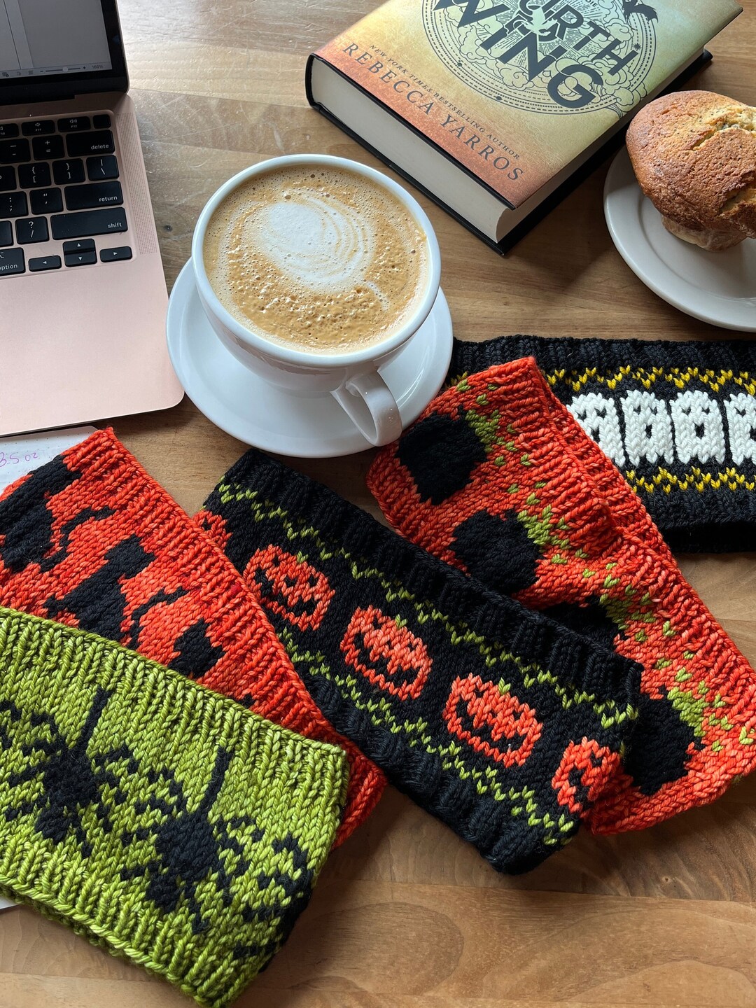 Spooky Ear Warmer Collection DIGITAL KNITTING PATTERN - Etsy