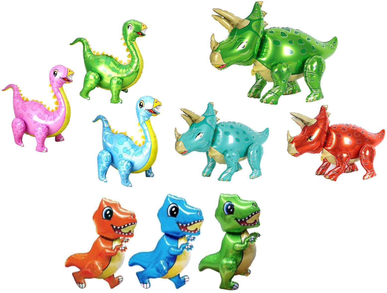 3D Dinosaur Balloon - Etsy UK
