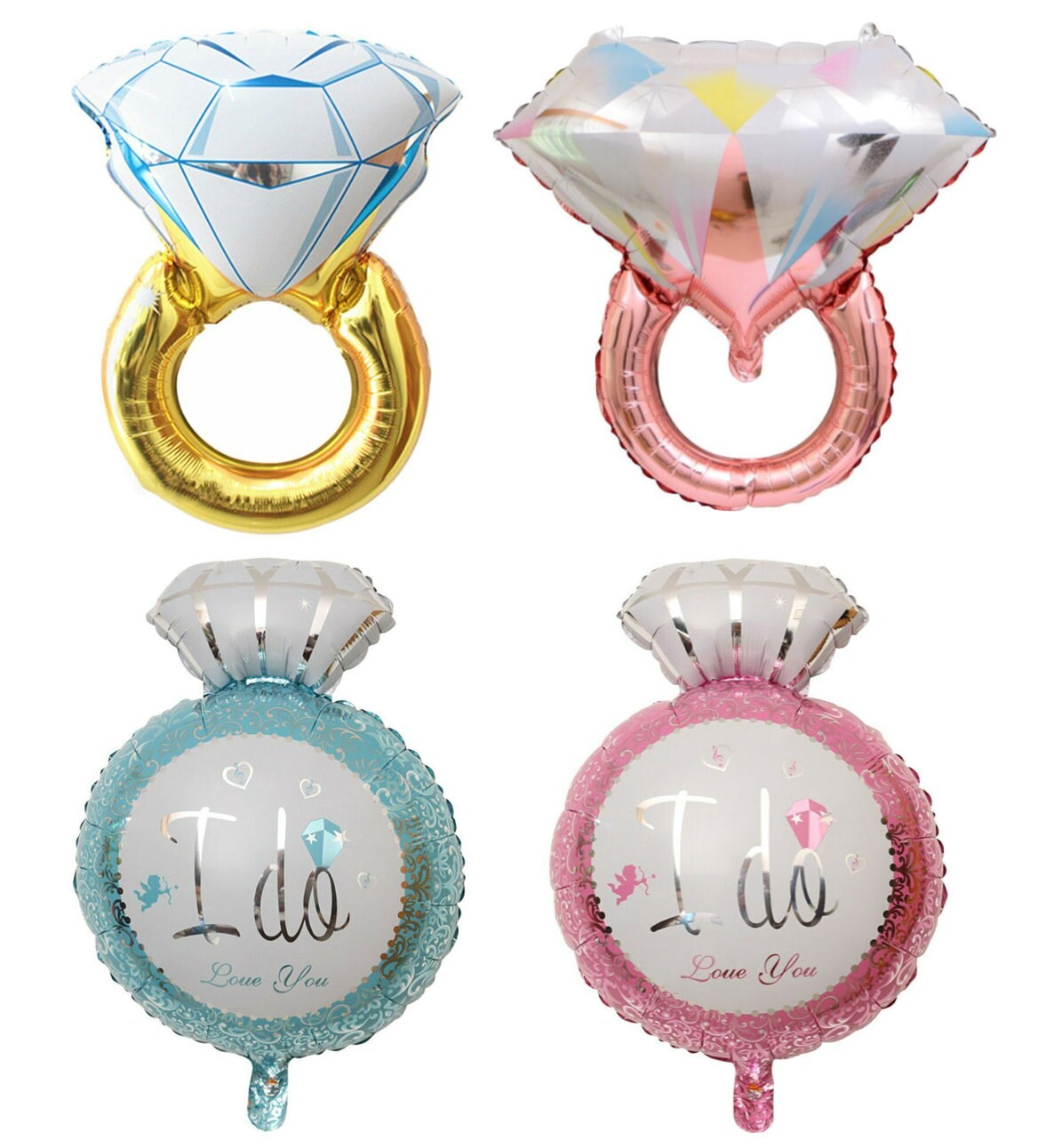 Diamond Ring Engagement Wedding Celebration Foil Helium | Etsy