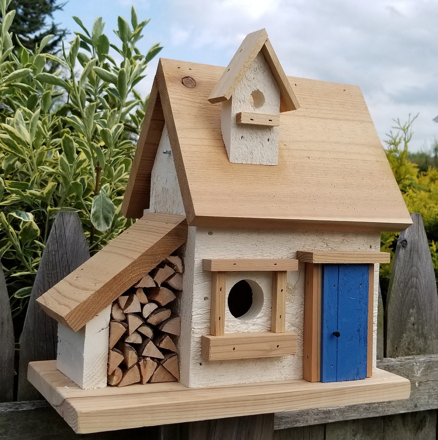 Country Cabin Inspired Birdhouse - Etsy