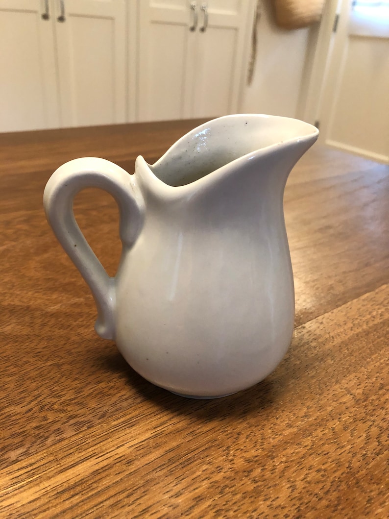 Vintage White Creamer From France - Etsy