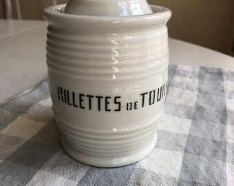 French Rillettes Jar - Etsy
