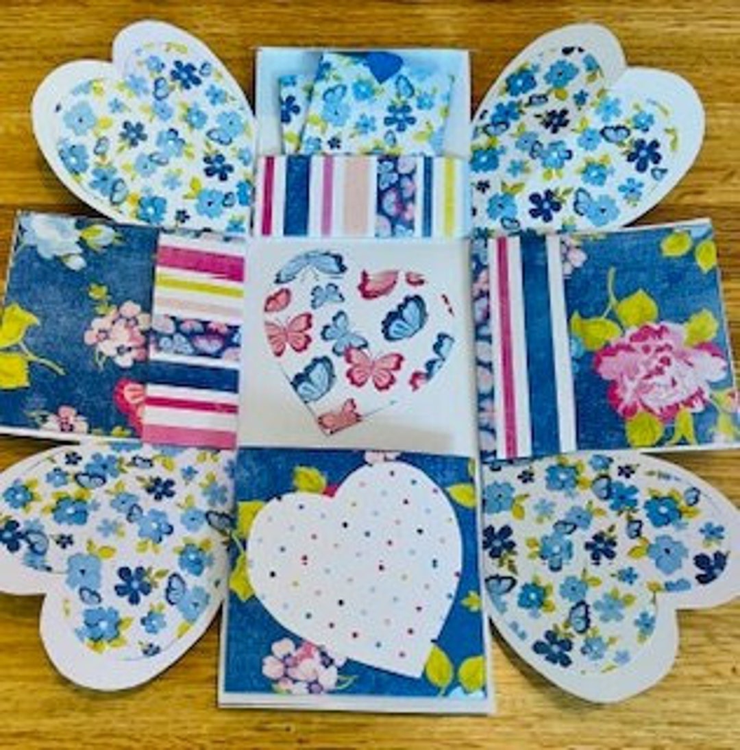 Easy Explosion Box! Just Print, Cut and Trace! No Cutting Machine ...