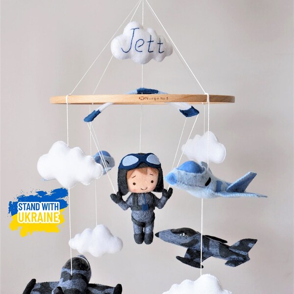 Airplane Mobile - Etsy